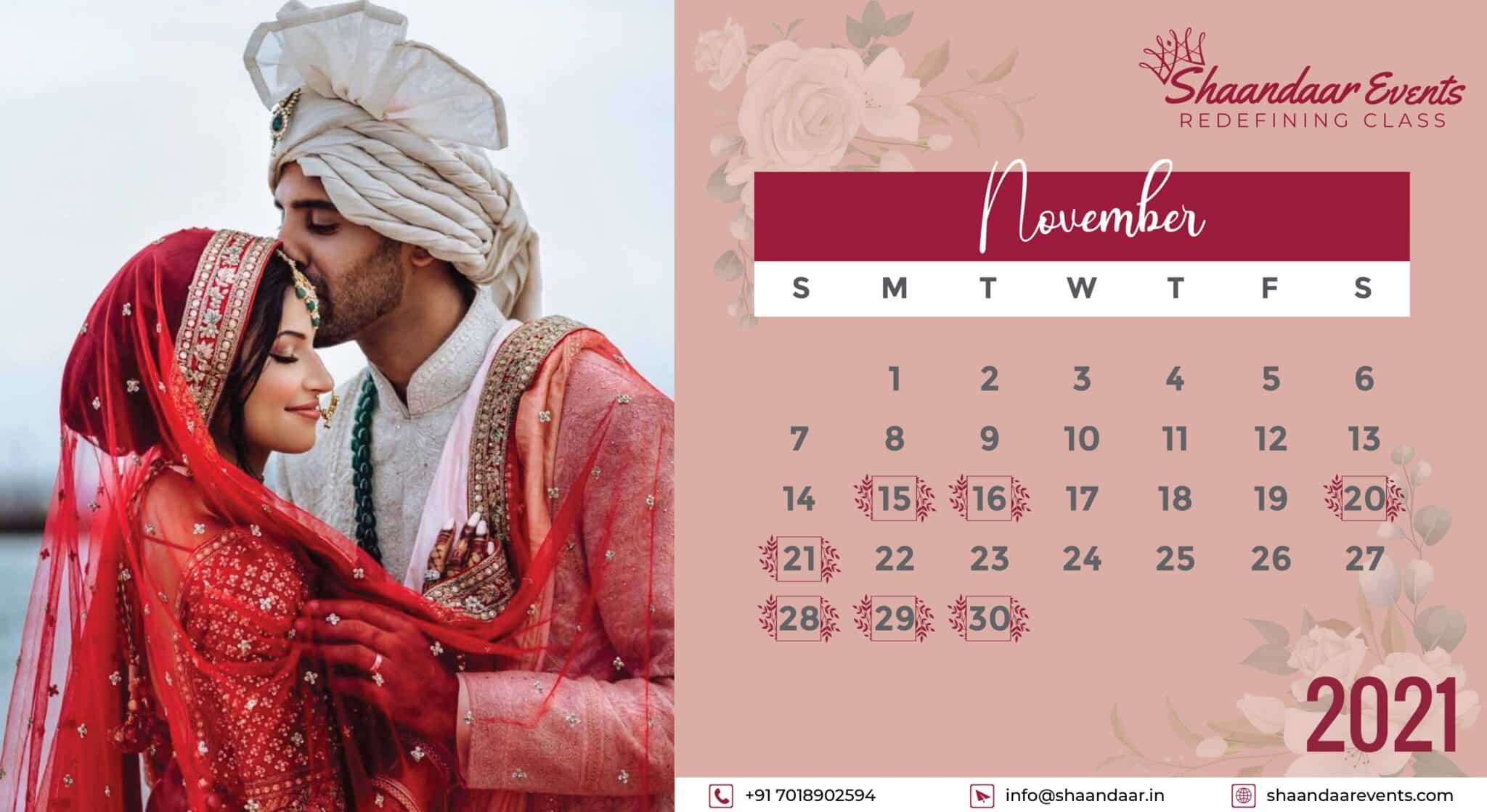 Shaandaar Events The tying of the nuptial knot is the most